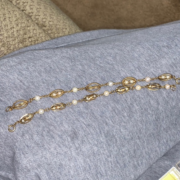Jewelry | Pearls 1k Gold Plates Antiques | Poshmark
